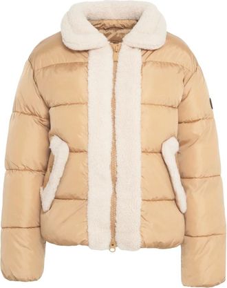 Save The Duck Femme, Vestes, Beige, Taille: 34 FR Honey Puffer Jacket