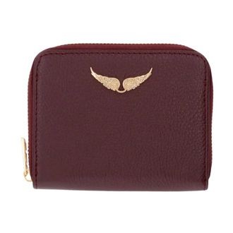 Zadig&Voltaire Mini ZV Porte-monnaie - Femme - Accessoires - Rouge - Taille: ONE Size