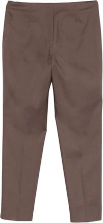 PESERICO Femme, Pantalons, Brun, Taille: 44 FR Pantalon Cigarette