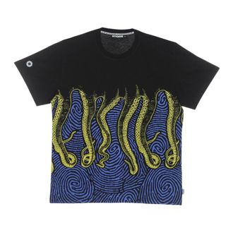 Octopus Homme, Tops, Multicolore, Taille: XL T-shirt col rond