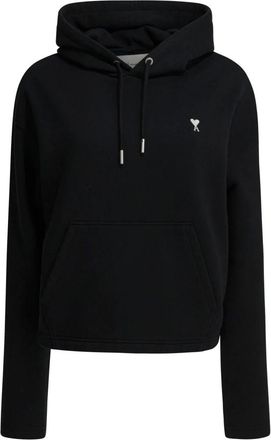 Ami Femme, Sweatshirts et sweats &agrave; capuche, Noir, Taille: 38 FR Cotton Sweat &agrave; capuche