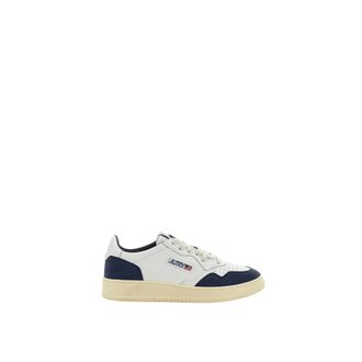 Autry Baskets Medalist Low - Homme - Chaussures - Blanc - Taille: 40 EU