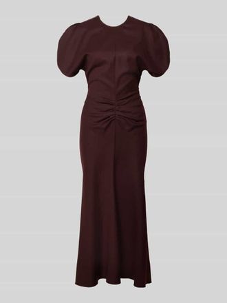Victoria Beckham Abendkleid aus Seide mit Taillenraffung