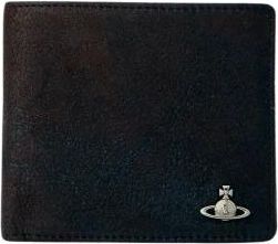 Vivienne Westwood Homme, Accessoires, Noir, Taille: ONE Size Bi-Fold Leather Wallet