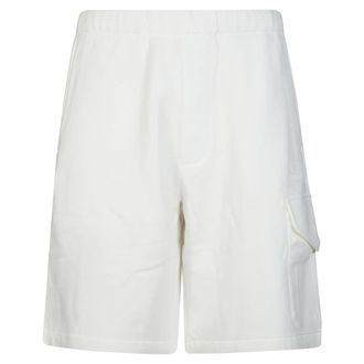 C.P. Company Bermuda Jersey Tasconato - - Shorts - Herren - Wei&szlig; - M