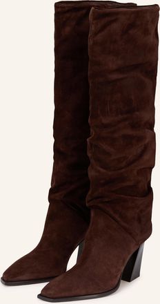 Jimmy Choo London Stiefel Hart 85 braun