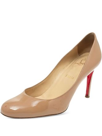 Christian Louboutin escarpins Fifi en cuir 85 mm - Tons neutres