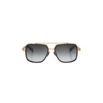Balmain Officier Sonnenbrille - - Accessories - Herren - Schwarzk - ONE SIZE