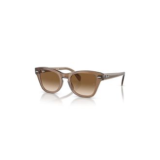 Ray-Ban Rb0707s Sonnenbrillen Hellbraun Transparent Fassung Braun Glas 53-21