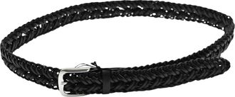 Orciani Homme, Accessoires, Brun, Taille: 110 CM Ceinture Tress&eacute;e en Cuir