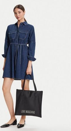 Love Moschino Handtasche JC4020PP1NKD000B Schwarz