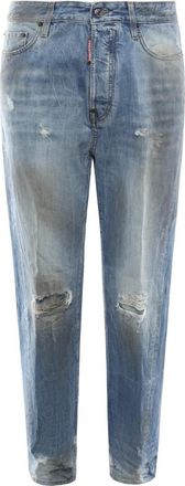 Dsquared2 Homme, Jeans, Bleu, Taille: L Jeans Slim-fit
