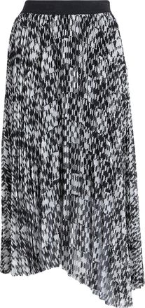 Karl Lagerfeld CHECK PLEATED SKIRT