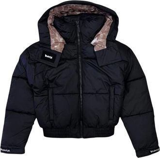 Disclaimer Femme, Vestes, Noir, Taille: 40 FR Veste Courte en Duvet