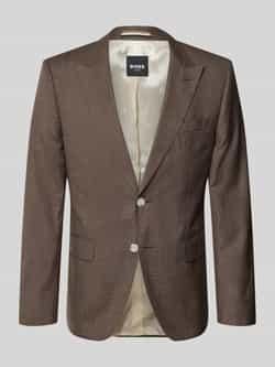 HUGO BOSS Regular Fit Anzugsakko aus Schurwoll-Mix Modell H-HUGE