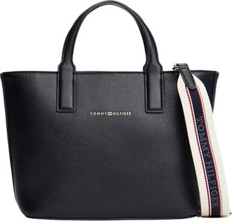Tommy Hilfiger Cabas Sac Femme Logotape Mini Petit, Bleu (Space Blue Corp), Taille Unique