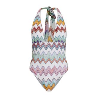 Missoni Femme, Maillots de bain, Multicolore, Taille: 36 FR Maillot de bain une pi&egrave;ce avec fil lurex