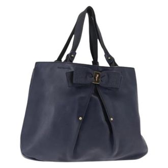 Ferragamo Pre-owned Tote Bag - - Pre-owned - Damen - Blau - ONE SIZE