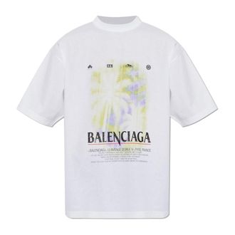 Balenciaga Herren, Oberteile, Wei&szlig;, XSGr&ouml;&szlig;e