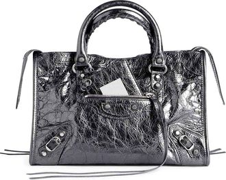 Balenciaga Umh&auml;ngetasche - Grau