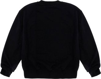 Chlo&eacute; Logo-Embroidered Flamingo Sweatshirt - Black