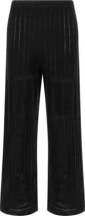 Eres Eres, Femme, Pantalons, Noir, Taille: 38 FR Pantalons