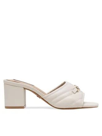 Nine West Pantoletten 123AL0687 Wei&szlig;