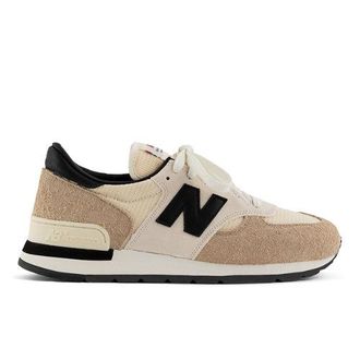 New Balance Homme MADE in USA 990v1 en Beige, Suède/Mesh, Taille 44.5 Large