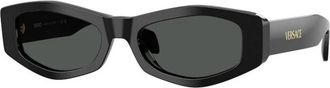 Versace Wayfarer Sonnenbrille - - Accessories - unisex - Schwarzk - 54 MM
