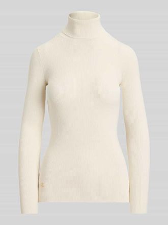 Lauren Ralph Lauren Slim Fit Rollkragenpullover aus Baumwoll-Modal-Mix