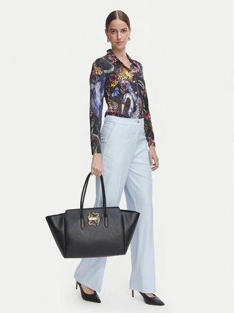 Just Cavalli Handtasche Iconic Snakes 81RA4BA2 ZSA89 Schwarz