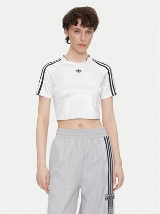 adidas T-Shirt adicolor Teamgeist Baby JD0269 Wei&szlig; Slim Fit