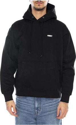 Obey Homme, Sweatshirts et sweats &agrave; capuche, Noir, Taille: S SweaT-shirts &agrave; capuche