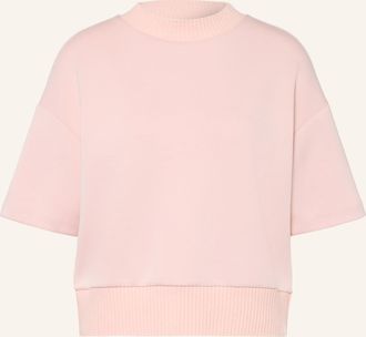 OPUS T-Shirt Galita Im Materialmix rosa