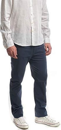 Holiday Jeans Company Holiday Jeans Pantalon Mod&egrave;le Etan Printemps/&eacute;t&eacute; Homme Coton Taille 46 48 50 52 54 56 58 60 - Bleu - 44