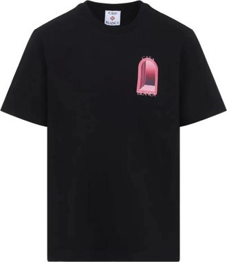 Casablanca Homme, Tops, Noir, Taille: S Arches Classic T-Shirt
