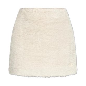 Moncler Logo Skirt - - Skirts - Damen - Beige - 2XS