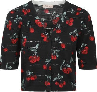 Twinset Femme, Pulls, Noir, Taille: 40 FR Twin-set Sweaters