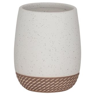 Sealskin Becher Braid, aus nat&uuml;rlichem Porzellan, Farbe: Sand