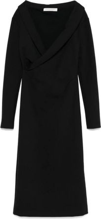Philosophy di Lorenzo Serafini Femme, Robes, Noir, Taille: 36 FR Midi Robes