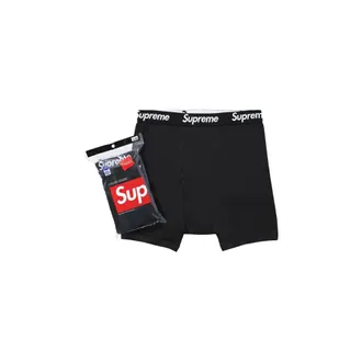 SUPREME Homme, Sous-v&ecirc;tements, Noir, Taille: M Boxer Briefs