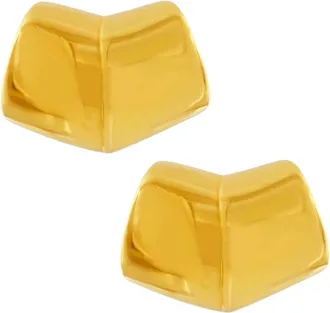Dansk Copenhagen Femme, Accessoires, Jaune, Taille: ONE Size Courage Boucles dOreilles Larges Imperm&eacute;ables