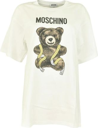 Moschino Femme, Tops, Blanc, Taille: 38 FR T-Chemises
