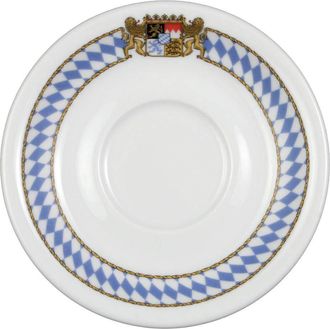 SELTMANN WEIDEN Seltmann Compact Bayern Untertasse, Porzellan, Mehrfarbig, 14.5 cm