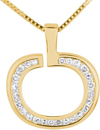 Edenly Diapple Anhänger Gelbgold