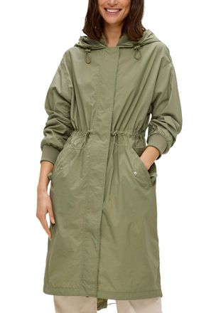 s.Oliver Verstellbarer Parka in Crinkle-Optik
