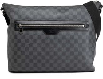 Louis Vuitton Hobo Bags - Damier Graphite Mick MM - Gr. unisize - in Schwarz - f&uuml;r Damen