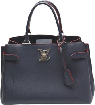 Louis Vuitton Pre-owned Tissu sacs-louis-vuitton - Femme - Pre-owned - Bleu - Taille: ONE Size