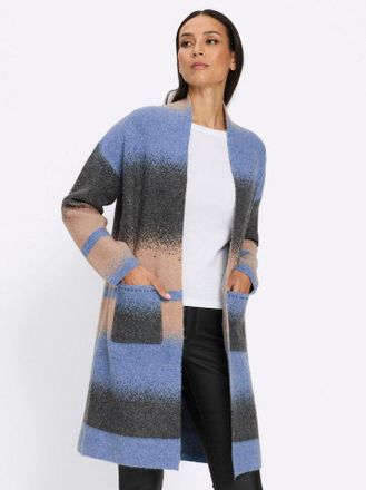 Heine Strickjacke Strickjacke Langarm Jacquard