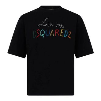 Dsquared2 T-Shirts - - Tops - Herren - Schwarzk - M